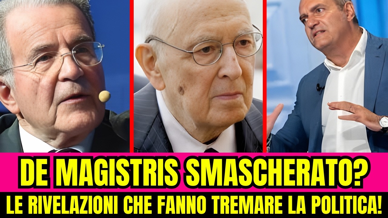 De Magistris rompe il silenzio: la verità che scuote il Paese! - YouTube