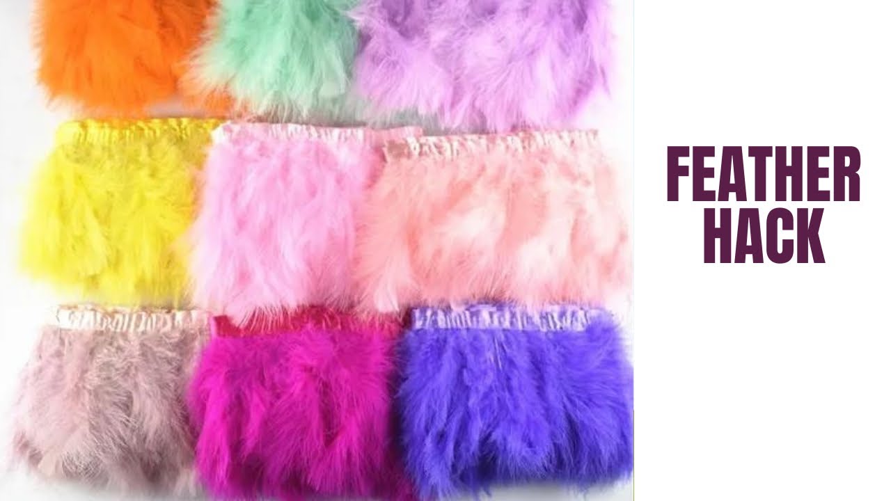 FEATHER TRANSFORMATION | FEATHER HACK - YouTube