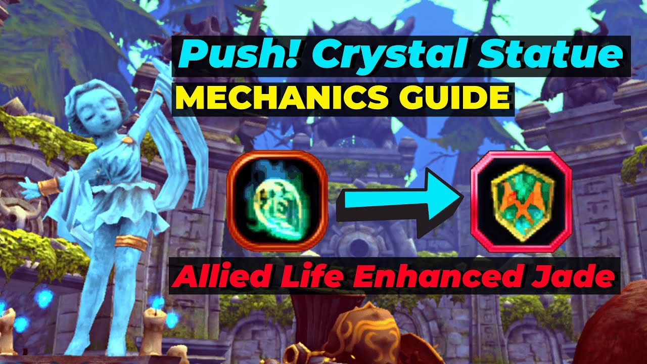 Push! Crystal Statue GUIDE | How to CRAFT Allied Life Enhanced Jade ...