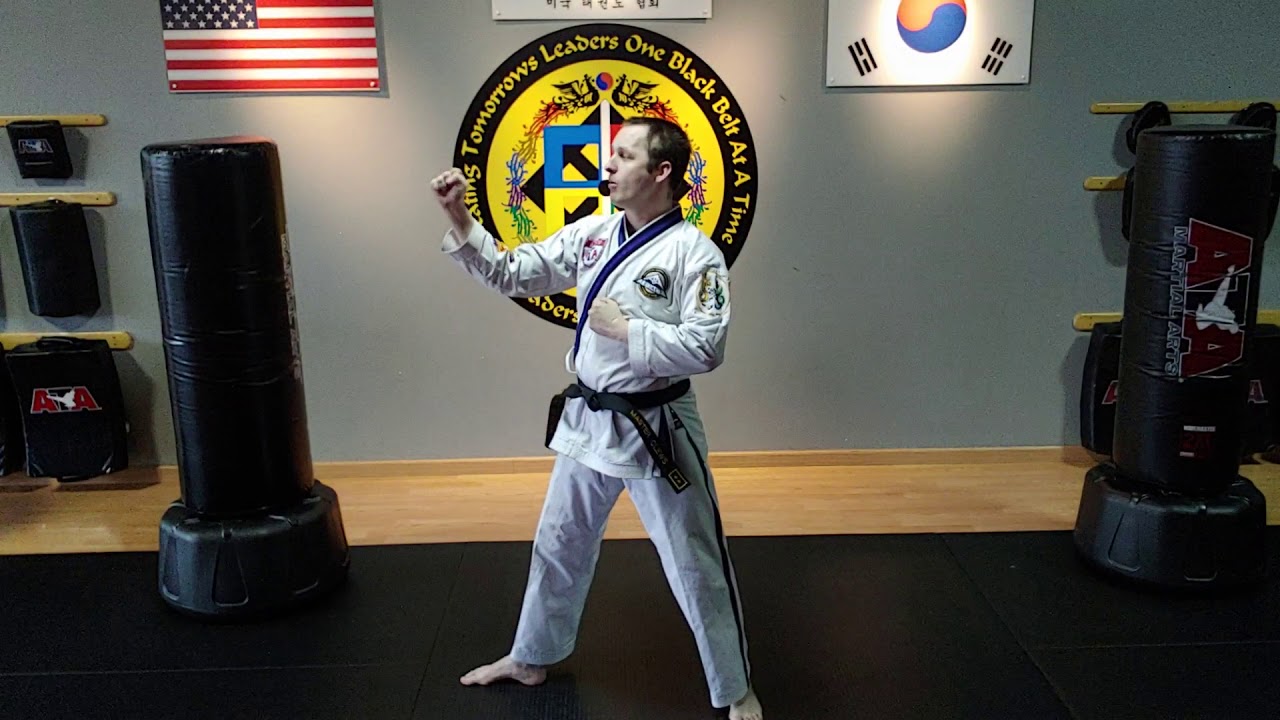 Tech Breakdown - Circular Double Downwards Knifehand Strike - YouTube