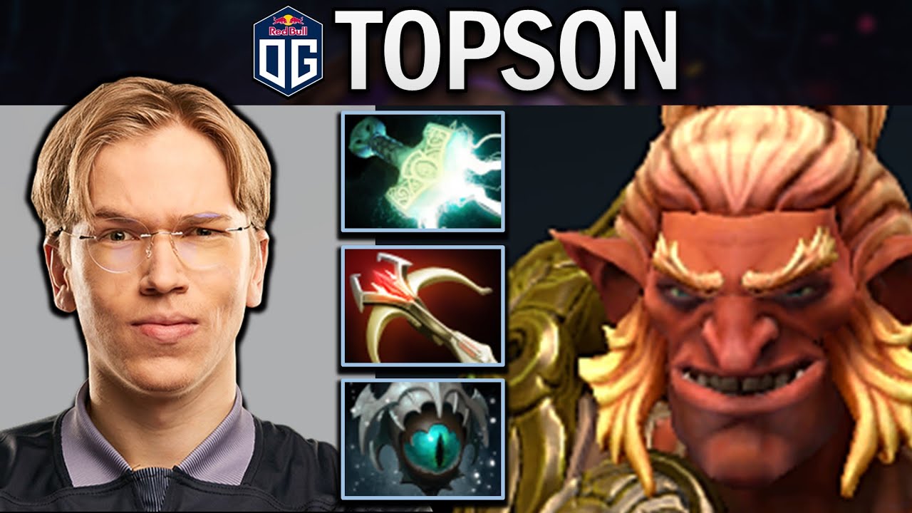 OG.TOPSON TROLL WARLORD WITH DAEDALUS-MJOLNIR - DOTA 2 7.31 GAMEPLAY ...
