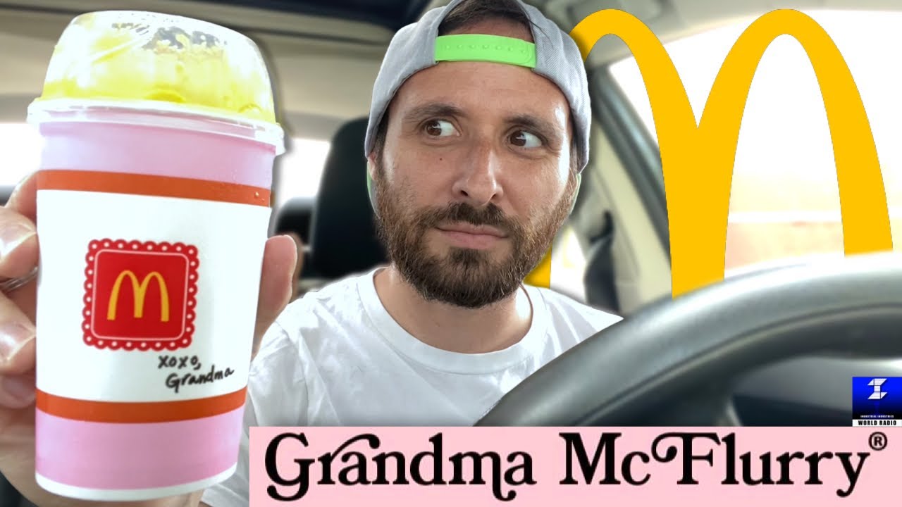 McDonald’s Grandma McFlurry Review | Grandma Flavor? - YouTube