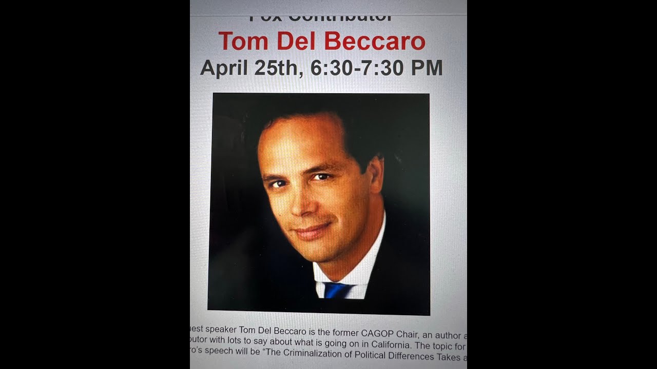 Tom Del Beccaro April 25, 2023 on the CFRW Presents Zoom - YouTube