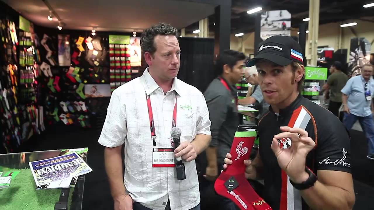 Interbike 2013 - The Sock Guy - YouTube