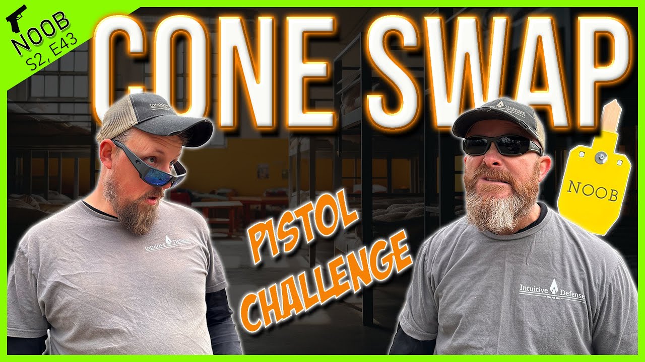 Multiple Target Problem Solving Shooting Drill ┃ Noob Cone Swap Pistol