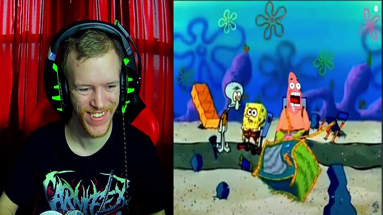 Reaction - squishturd murders spingebill with a weaponized pastry ...