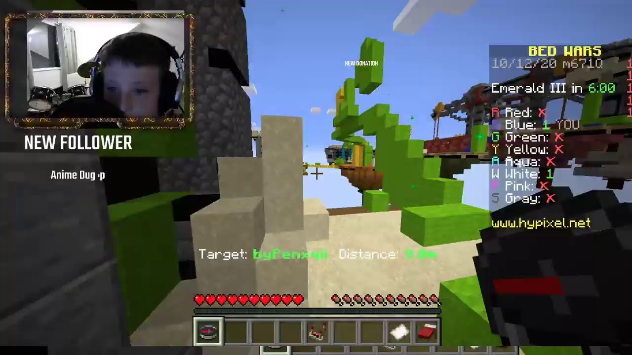 minecraft bedwars / solo / Hypixel - YouTube