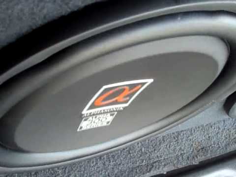 Alphasonik 300 Series Subs - YouTube