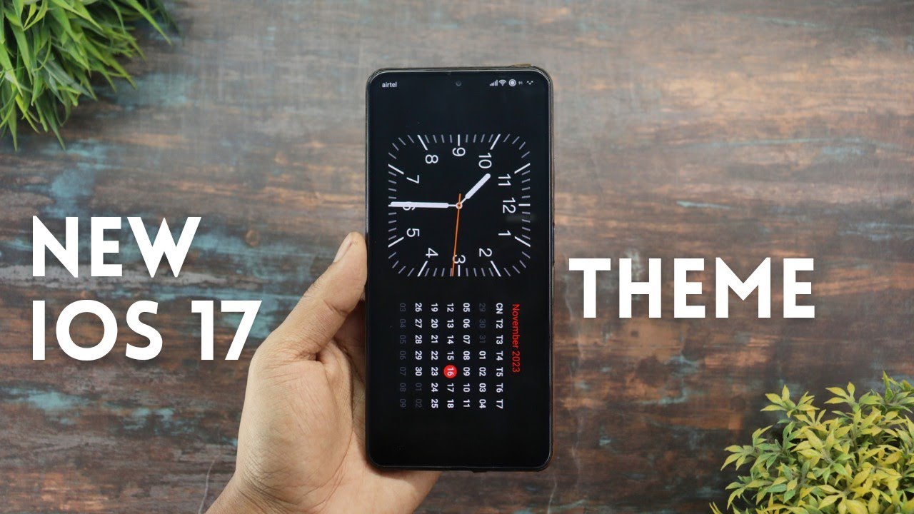 Minimal iOS 17 Theme For Hyper Os/Miui 14 | New System Ui,Control ...