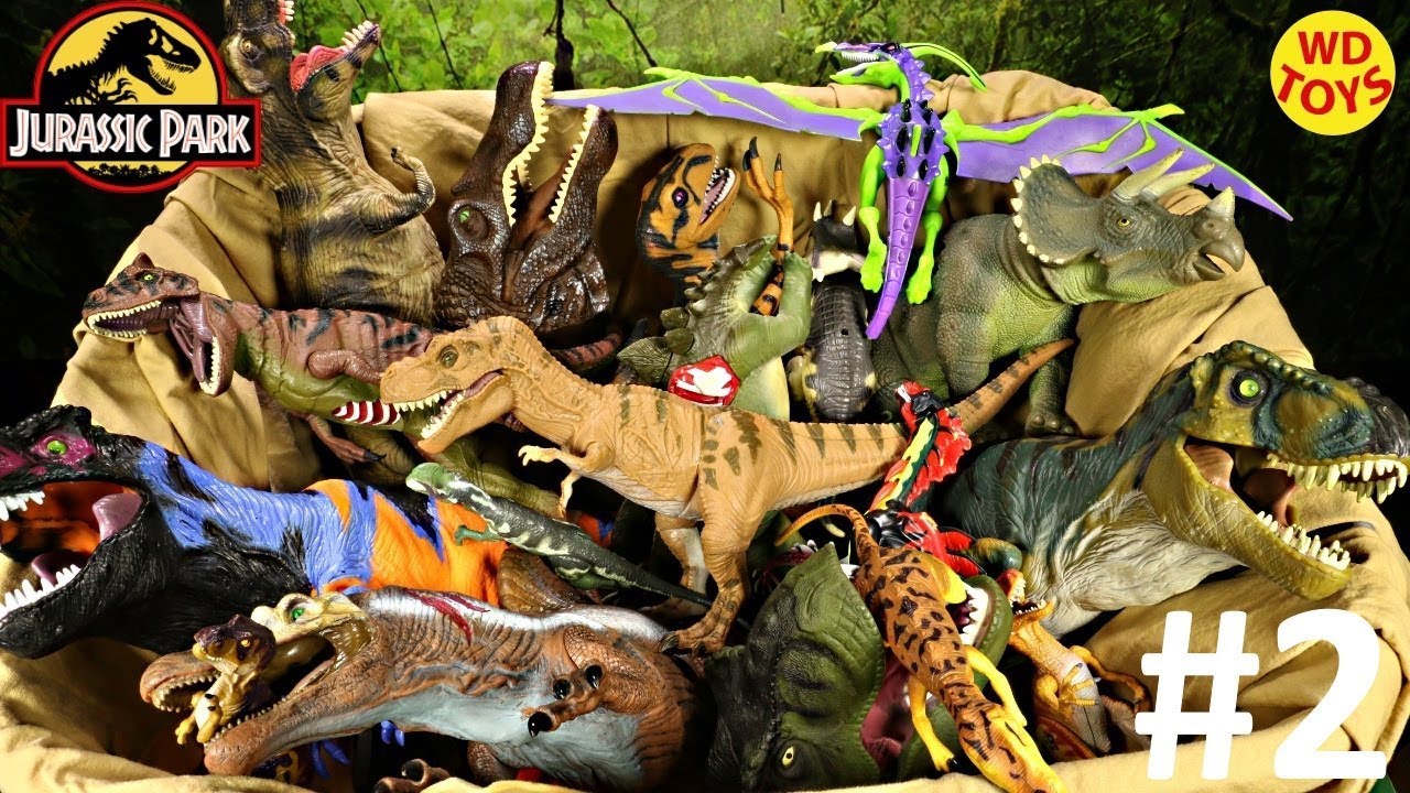 New Huge Box Jurassic Park Surprise Dinosaur Toys #2 / Spinosaurus ...