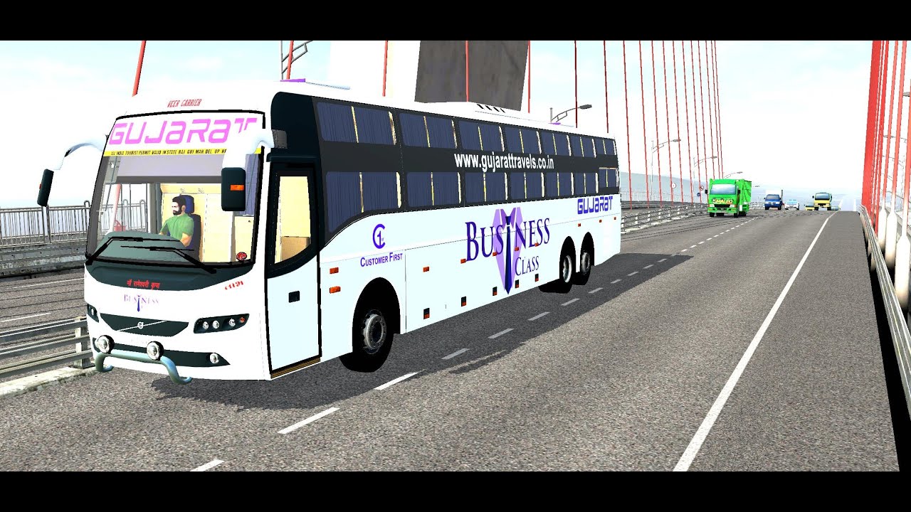 Volvo B11R | Multi Axle | Bussiness Class | Gujrat Travels | Drive ...