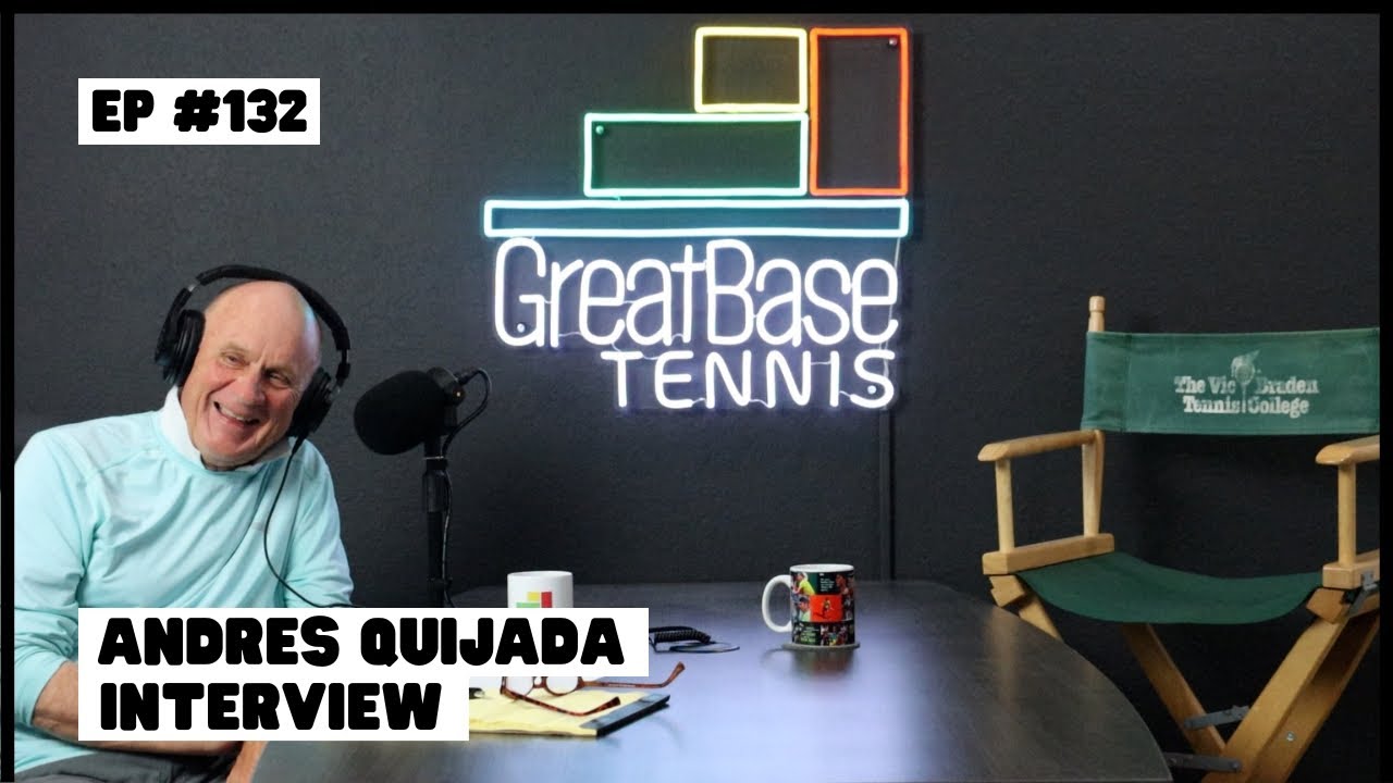 The GreatBase Tennis Podcast Episode 132 - ANDRES QUIJADA INTERVIEW ...