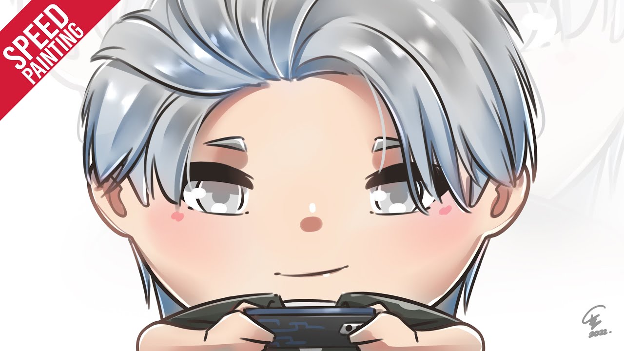 Chibi Head - [Speed painting] 45 - YouTube