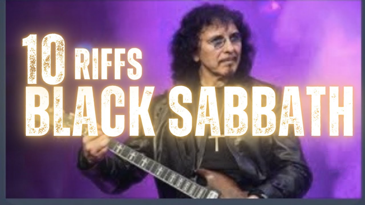 10 riffs do Black Sabbath + tab - YouTube