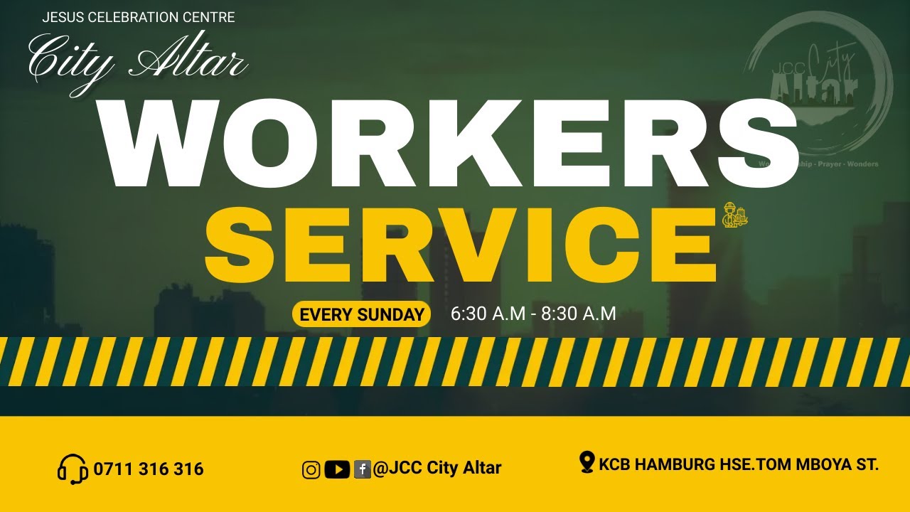 WORKERS SERVICE | 9TH JUNE 2024 - YouTube