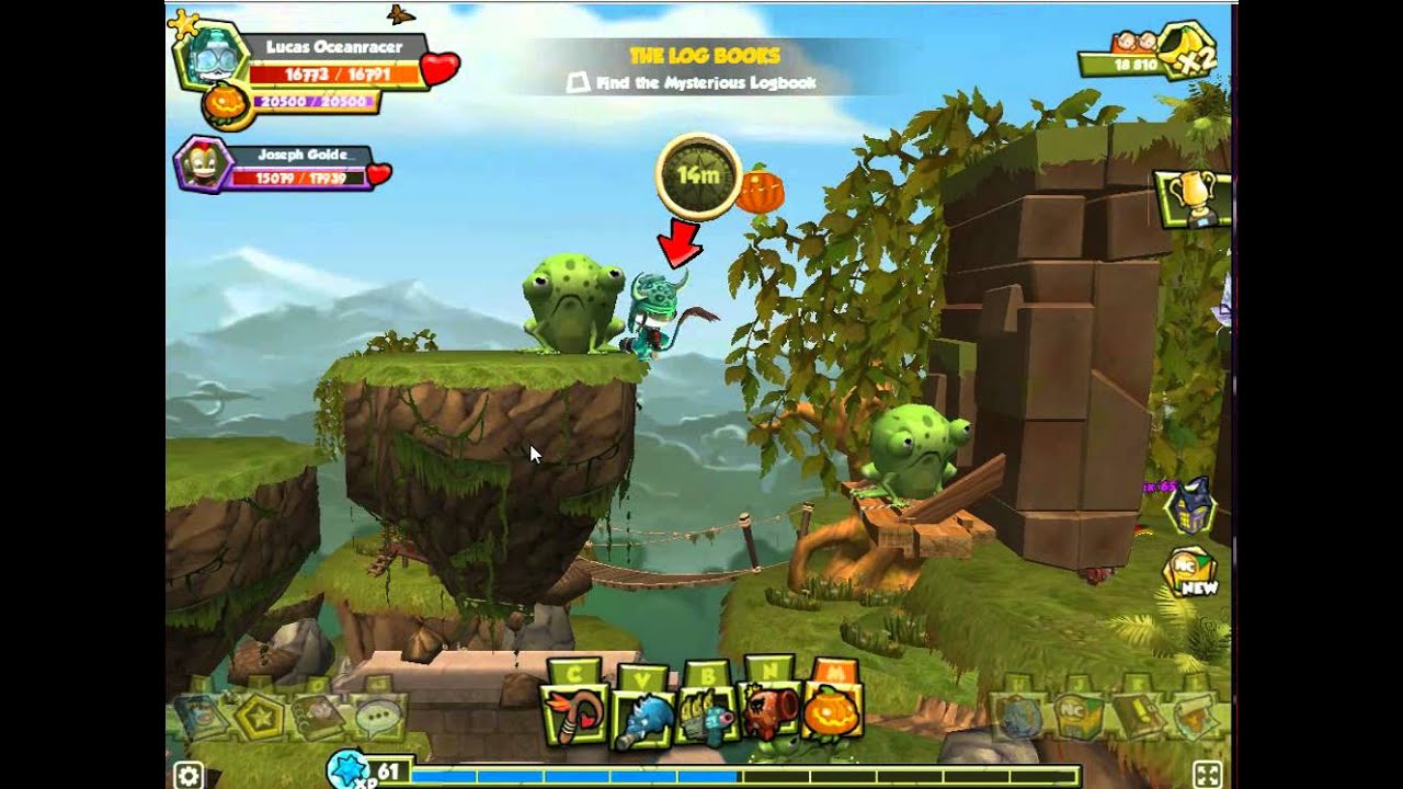 Monkey Quest Floating Isles Crossroads Walkthrough - YouTube