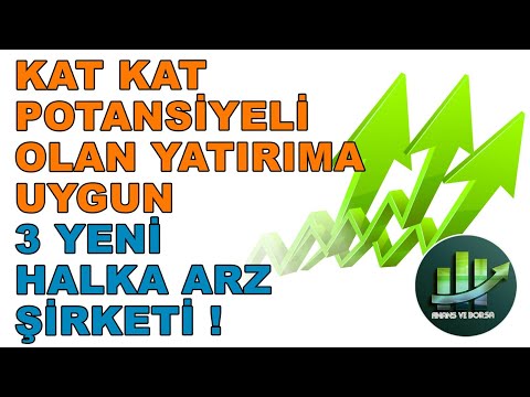 YENİ HALKA ARZ OLMUŞ 10 KAT POTANSİYELİ OLAN MUAZZAM 3 BEBEK ŞİRKET ! [ BAŞARILI OLACAK 3 HİSSE ]