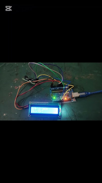 Arduino-based Clock with LCD & DS1302 | ساعة باستخدام الأردوينو وشاشة LCD و DS1302 - YouTube