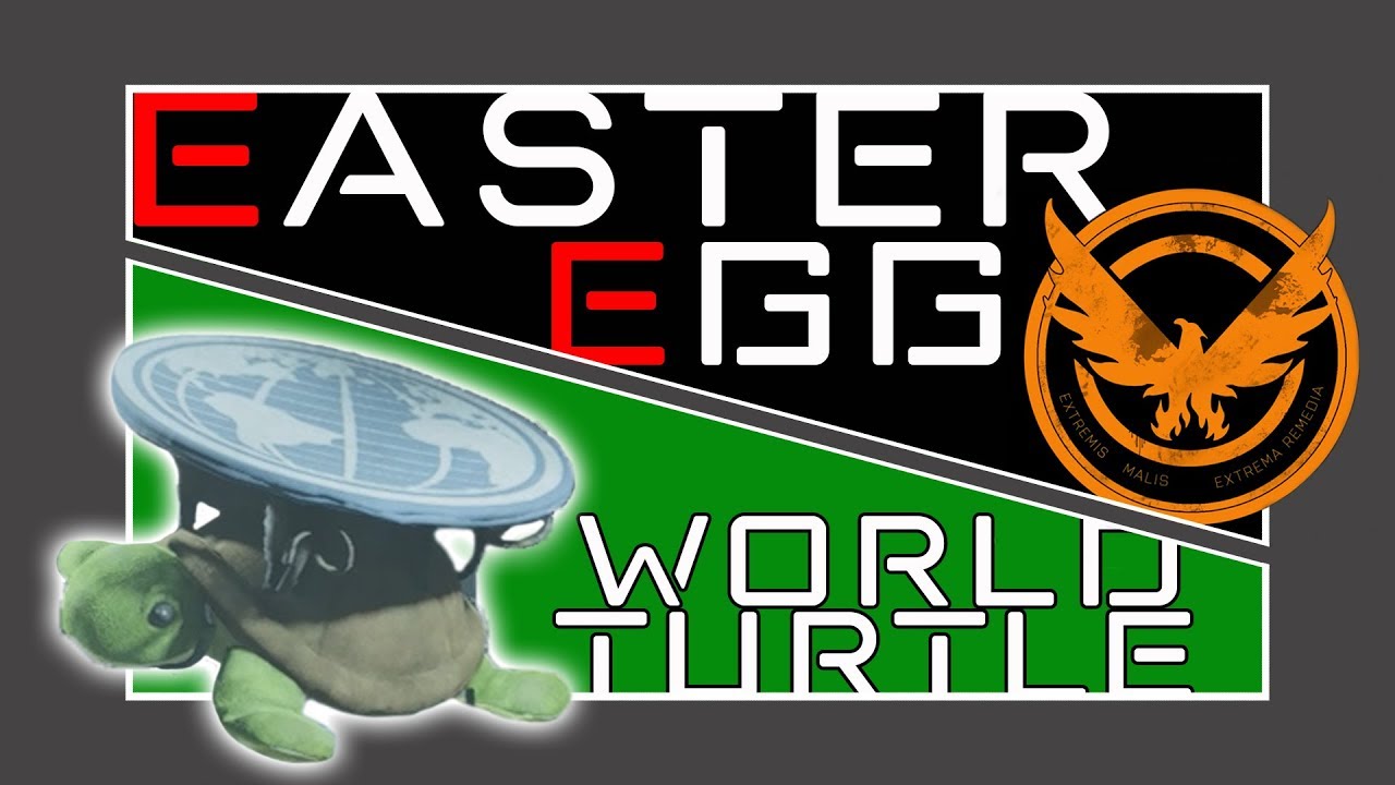 Secret Easter Egg "The World Turtle" | The Division 2 | PurePrime - YouTube