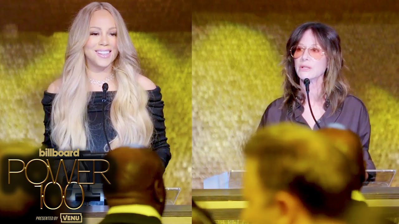 Mariah Carey Presents Executive of the Decade Award to Jody Gerson ...