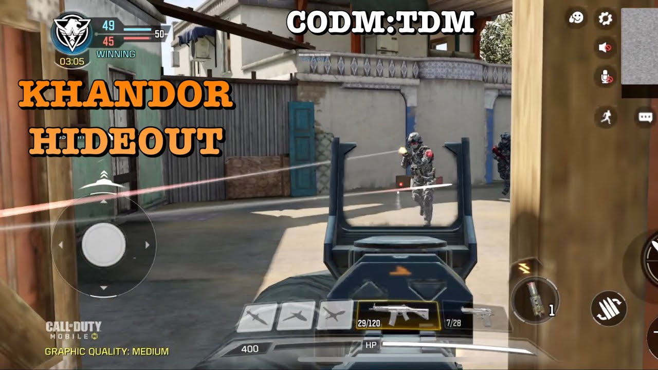 CODM| call of duty| multiplayer ranked| tdm| khandor hideout| mobile ...