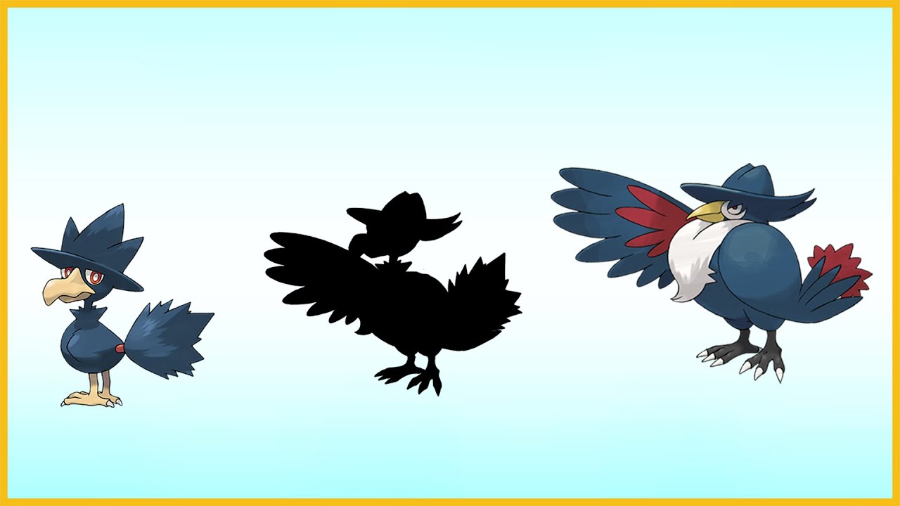 What if Pokemon had more Evolution Stages? Murkrow | Honchkrow - YouTube