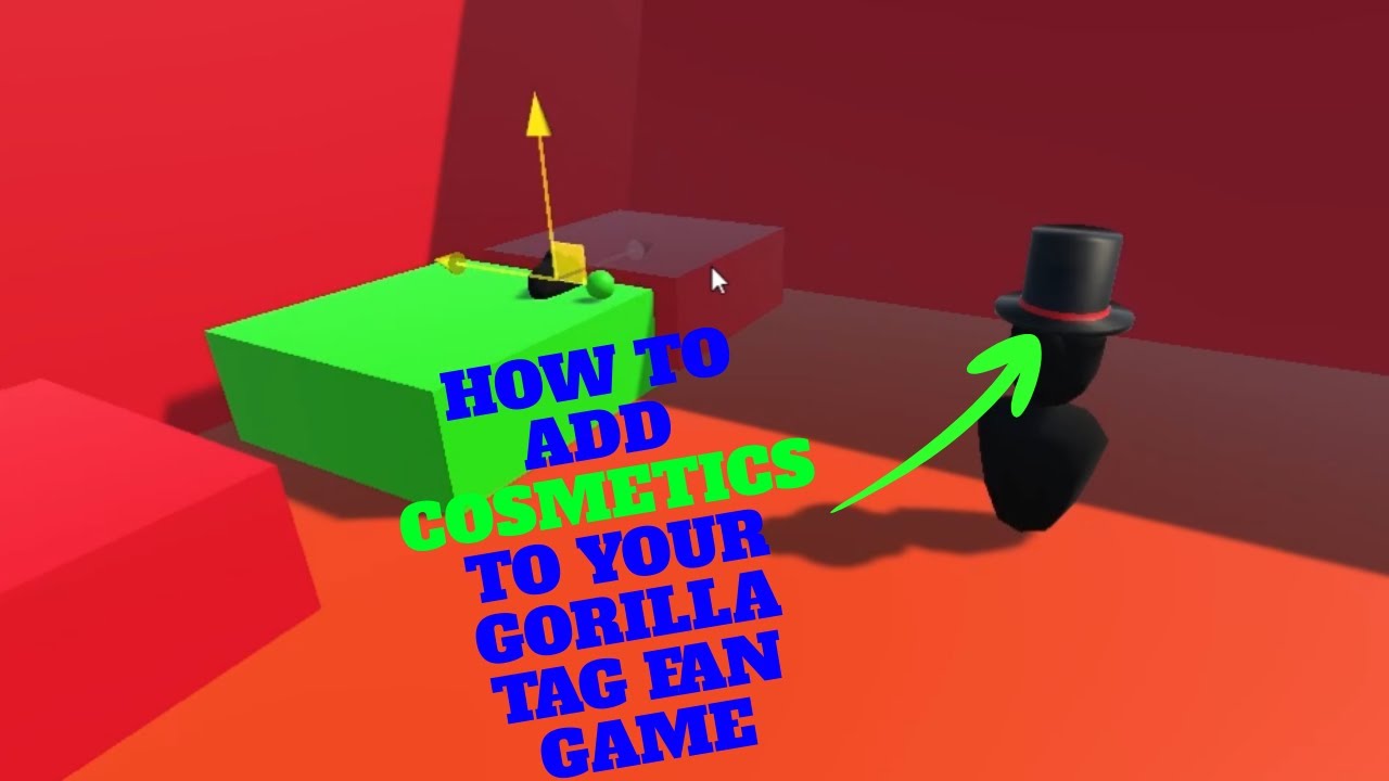 How To Add COSMETICS To Your Gorilla Tag Fan Game! (OUTDATED) - YouTube
