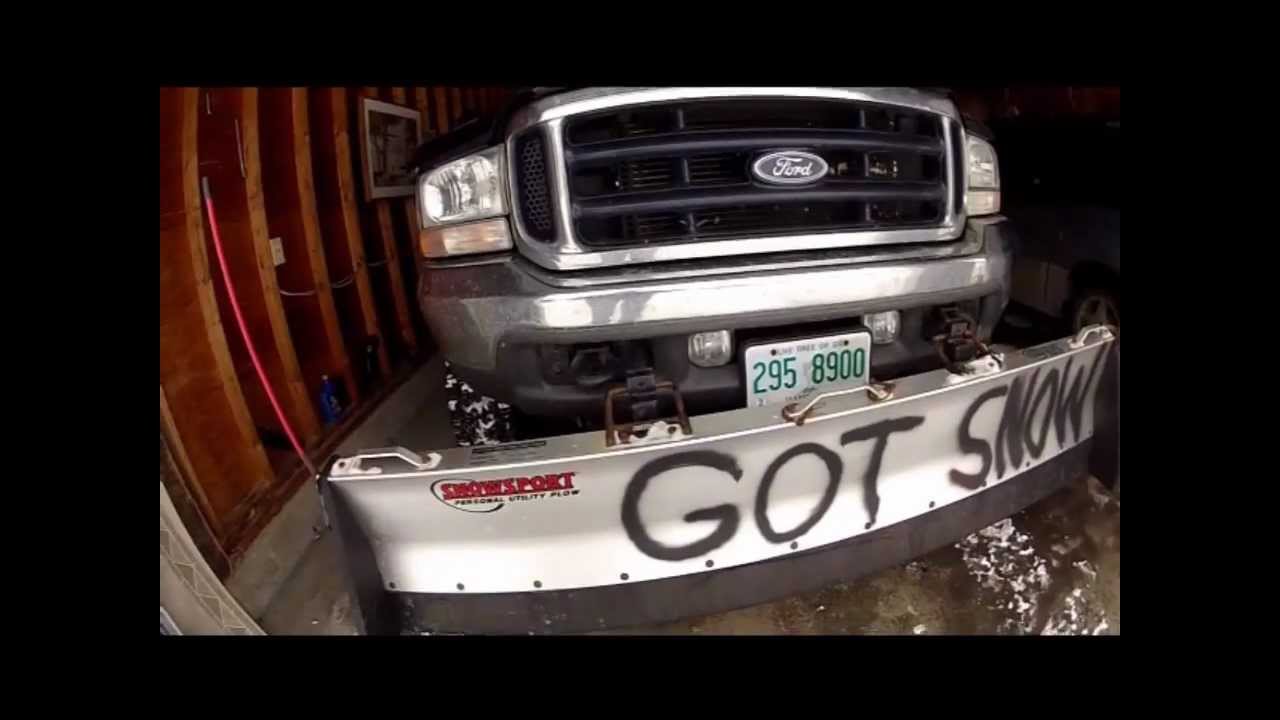 Snow plow SNOWSPORT Personal Utility Snow Plow 7 years old and still ...