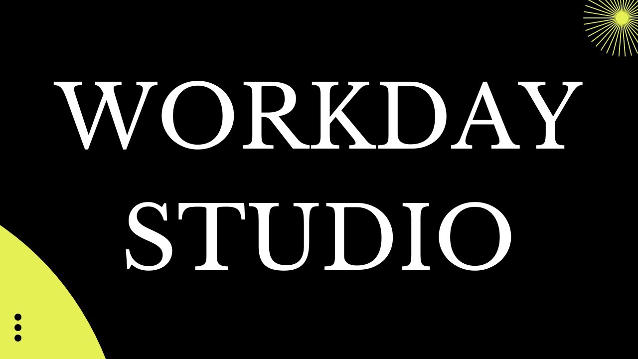 Workday studio Training | workday studio Tutorial | workday studio ...