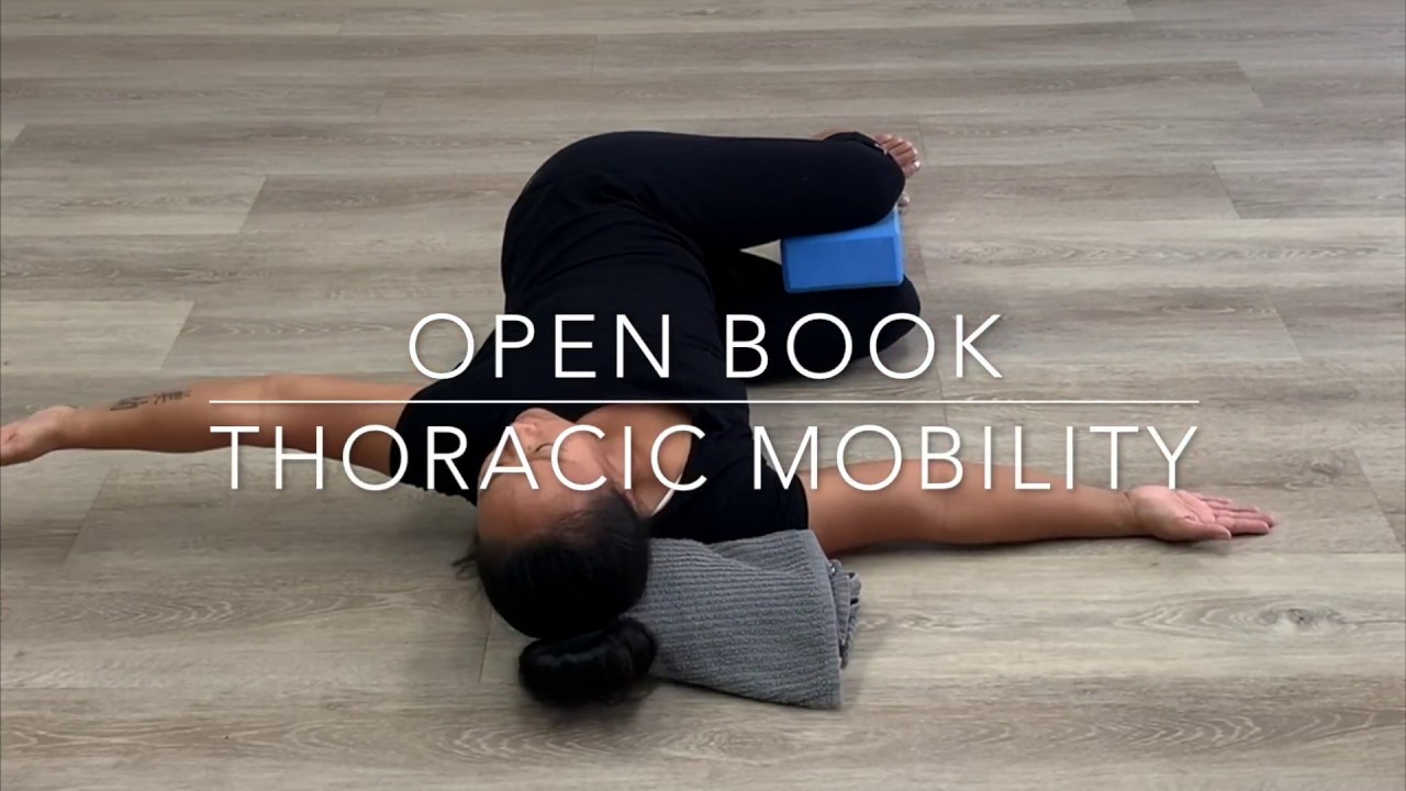 Open book | Thoracic mobility - YouTube