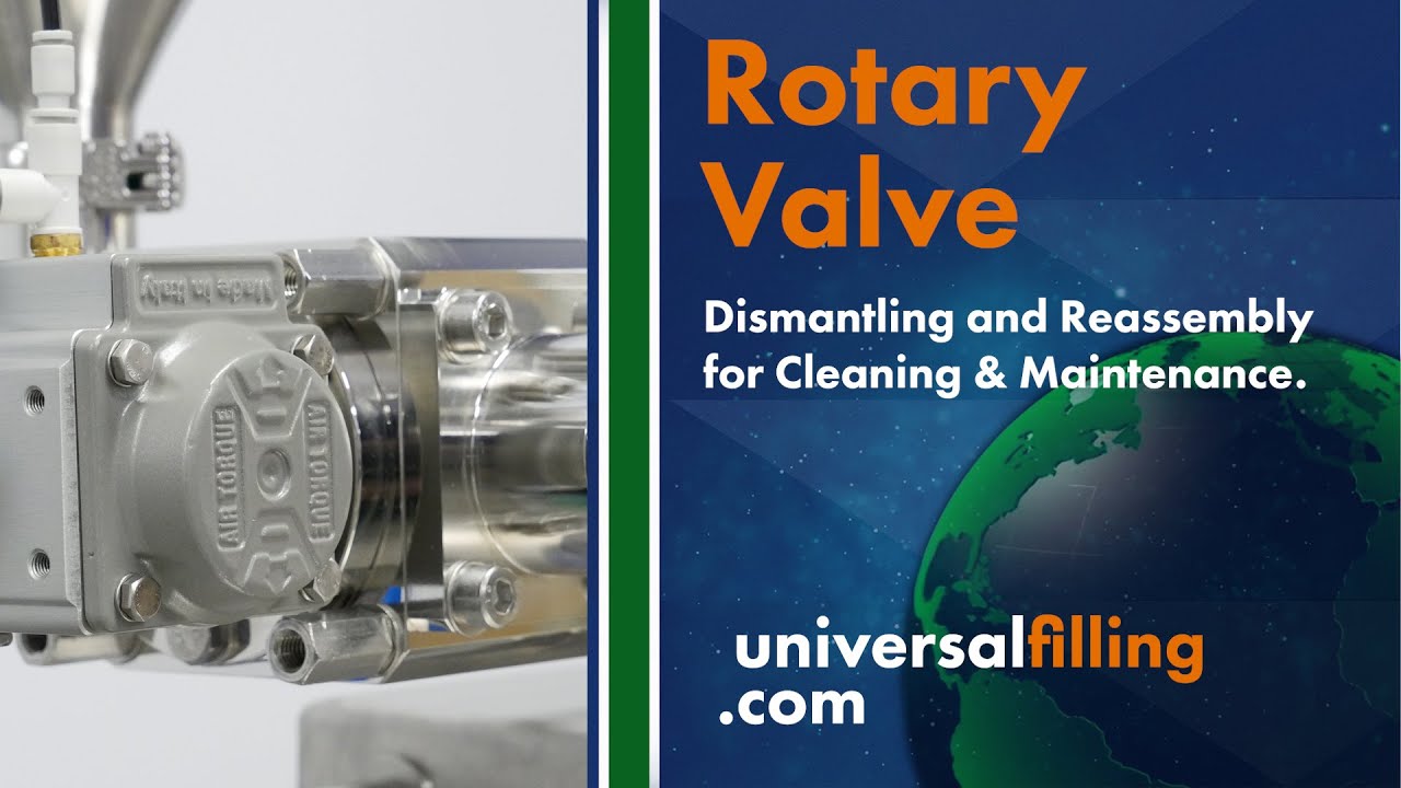 Rotary Valve Dismantling & Reassembly for Cleaning & Maintenance ...