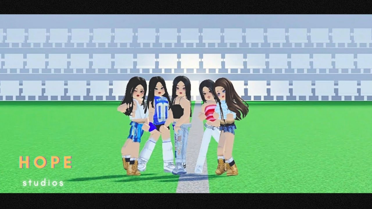 Attention - New Jeans - Hope Studios Roblox Cover | RH dance studio ...