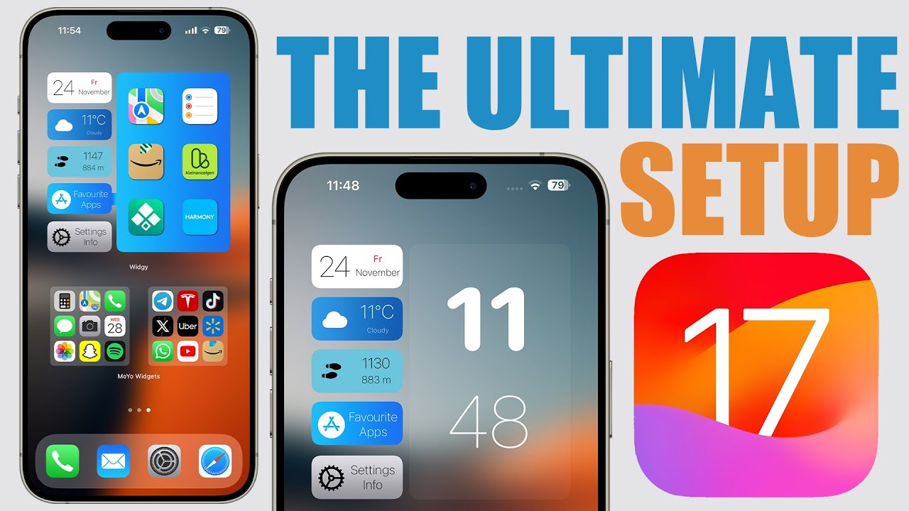 THE ULTIMATE IPhone Home Screen Lock Screen SETUP IOS 17 YouTube the-ultimate-iphone-home-screen-lock-screen-setup-ios-17-youtube