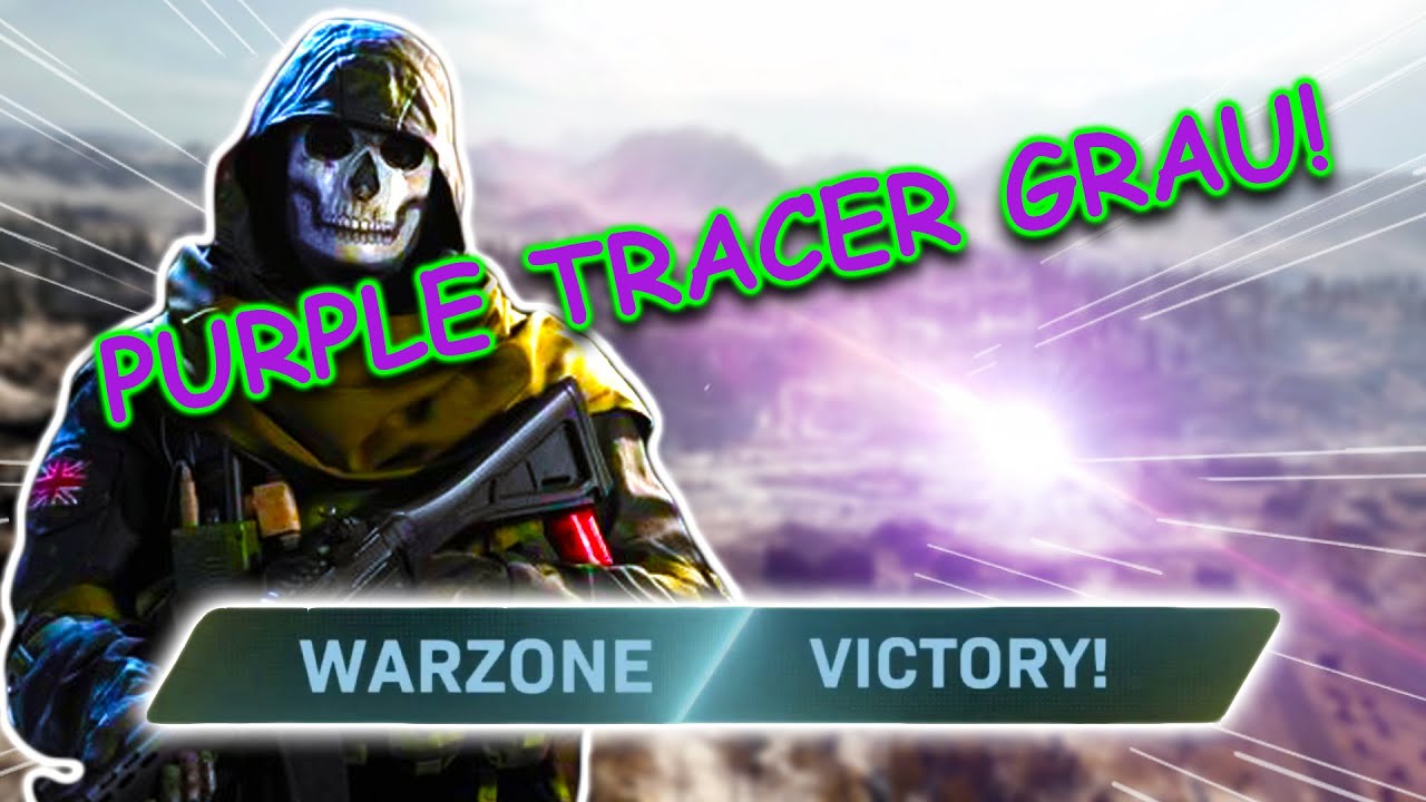 PURPLE TRACER GRAU!! - Call of Duty Warzone - YouTube