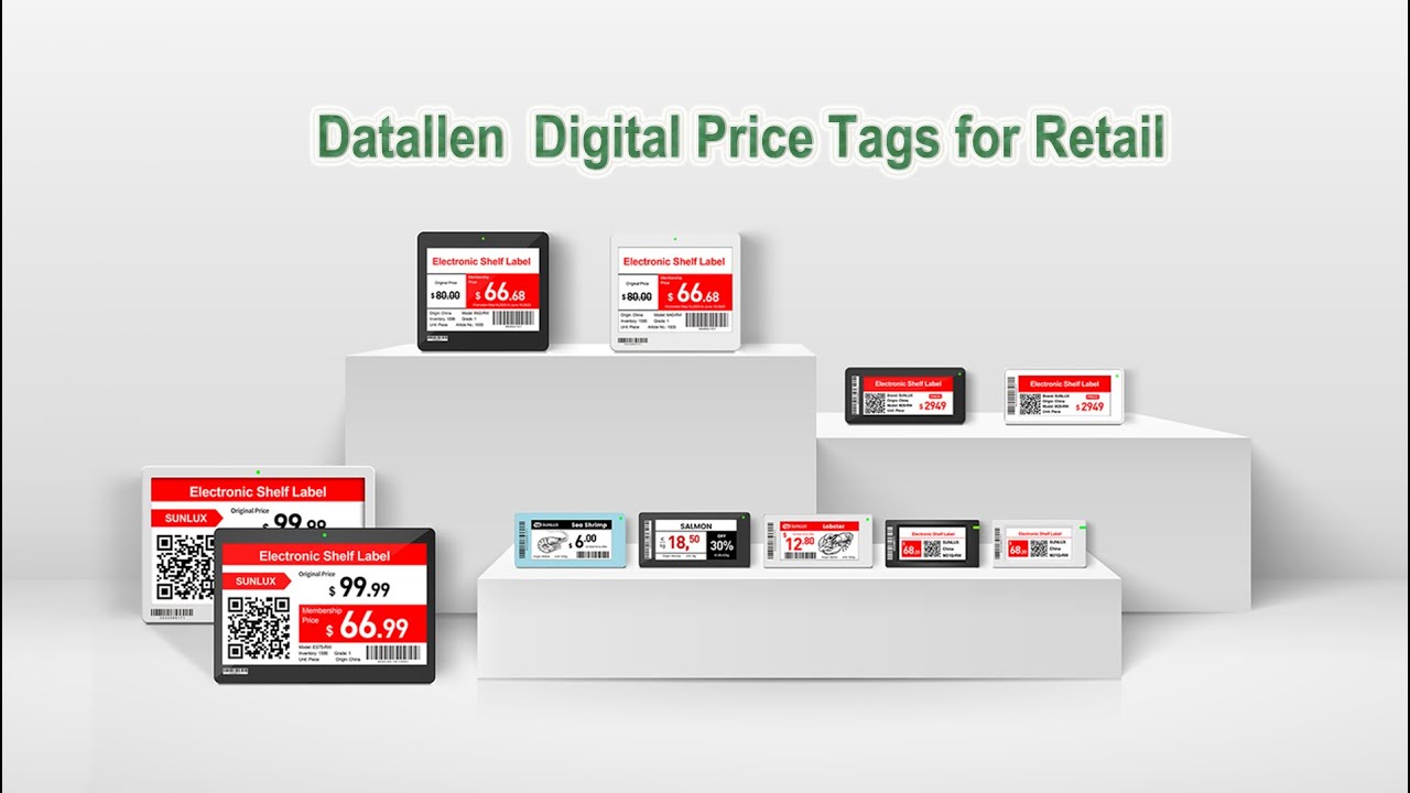 Digital Price Tags for Smarter Retail - YouTube