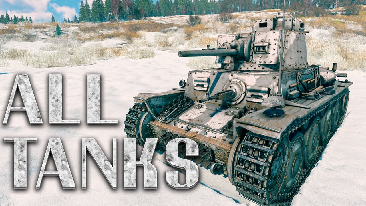 ALL TANKS ENLISTED BATTLE FOR MOSCOW CAMPAIGN Allies and Axis - YouTube
