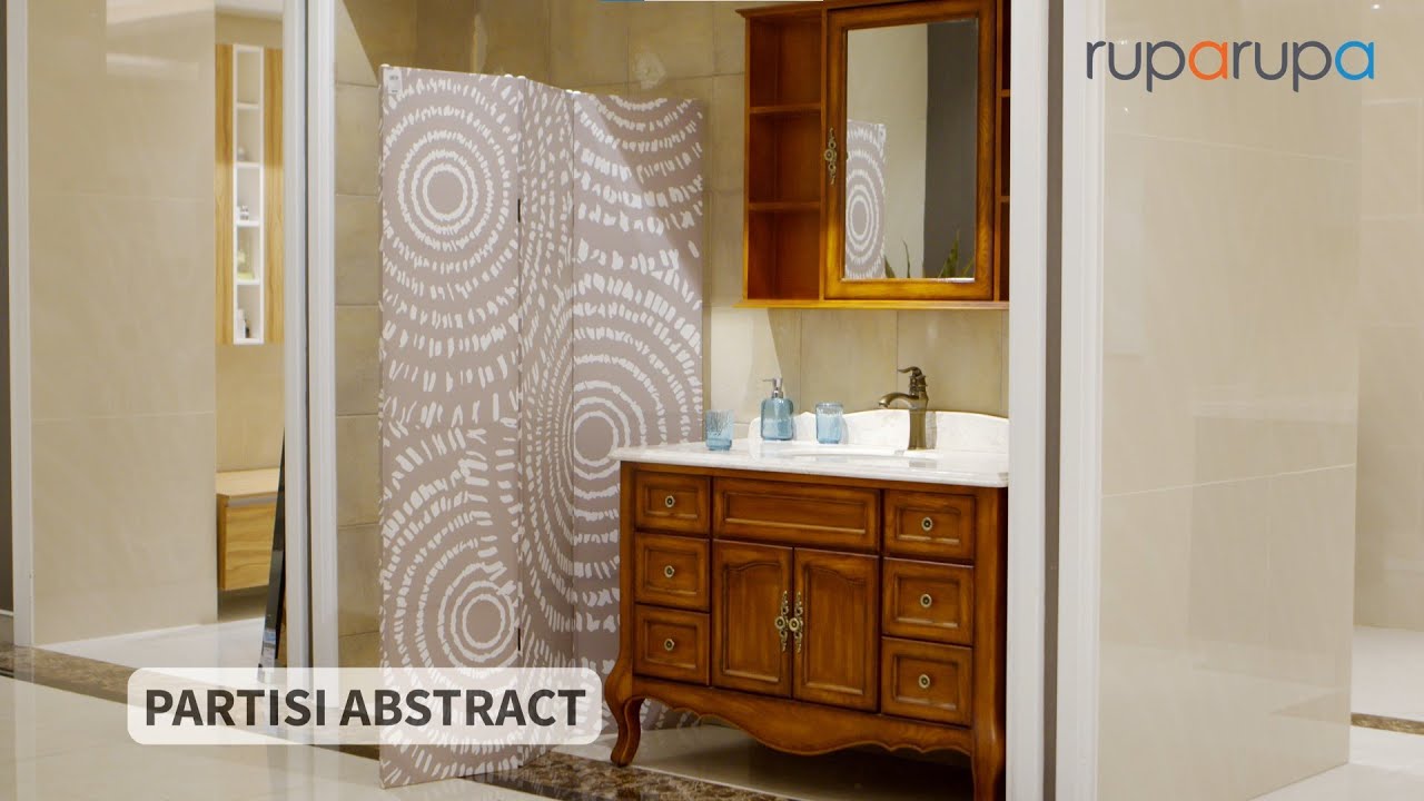 Partisi 3 Panel Abstract Hd5 - Krem - YouTube