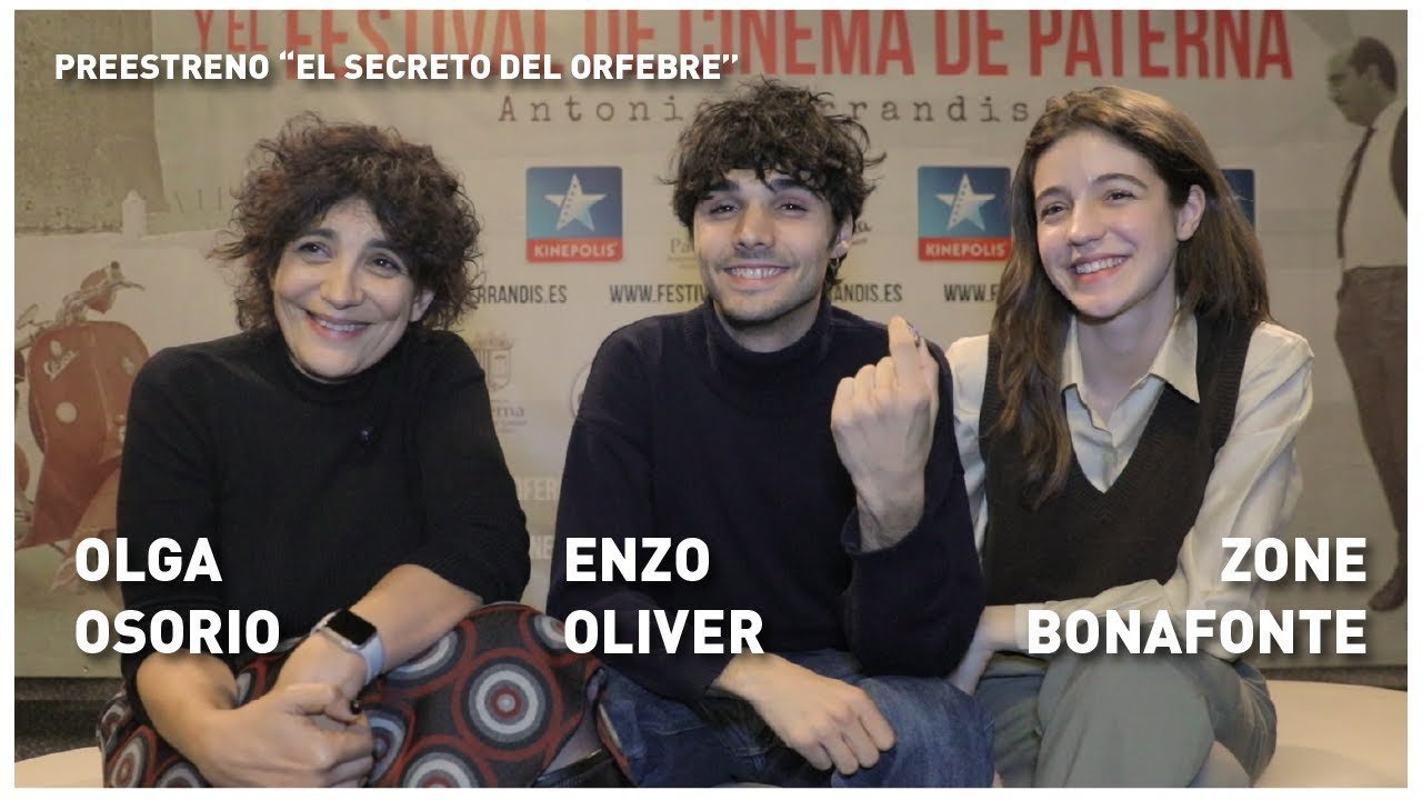 "EL SECRETO DEL ORFEBRE" se preestrena en Paterna con Olga Osorio, Zoe ...