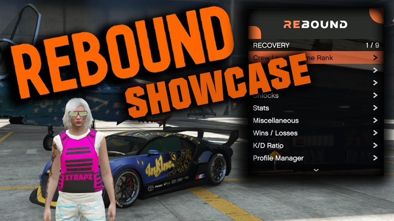 *Rebound* Mod Menu - Gta V Online | Best Mod For Gta 5 | Many Functions ...