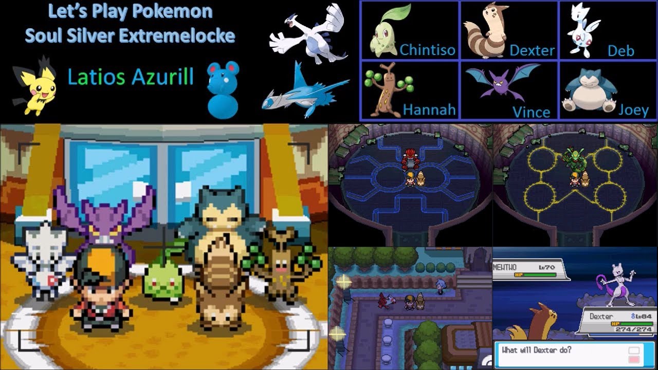 Let's Play Pokemon Soul Silver Extremelocke: Part 42 - The Embedded ...
