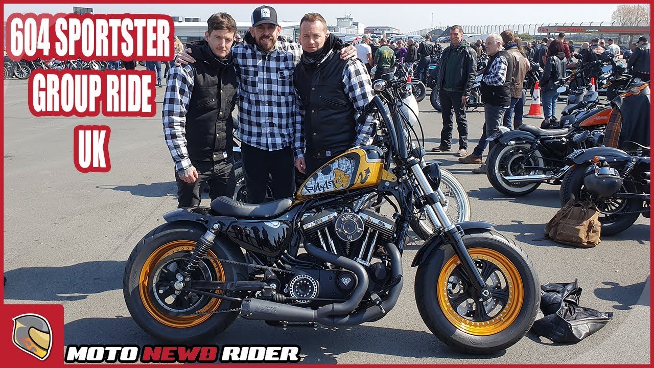 604 Crazy Harley Davidson Sportster Meet UK - 2019 - YouTube