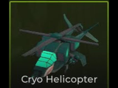 tdx cryo heli gameplay - YouTube