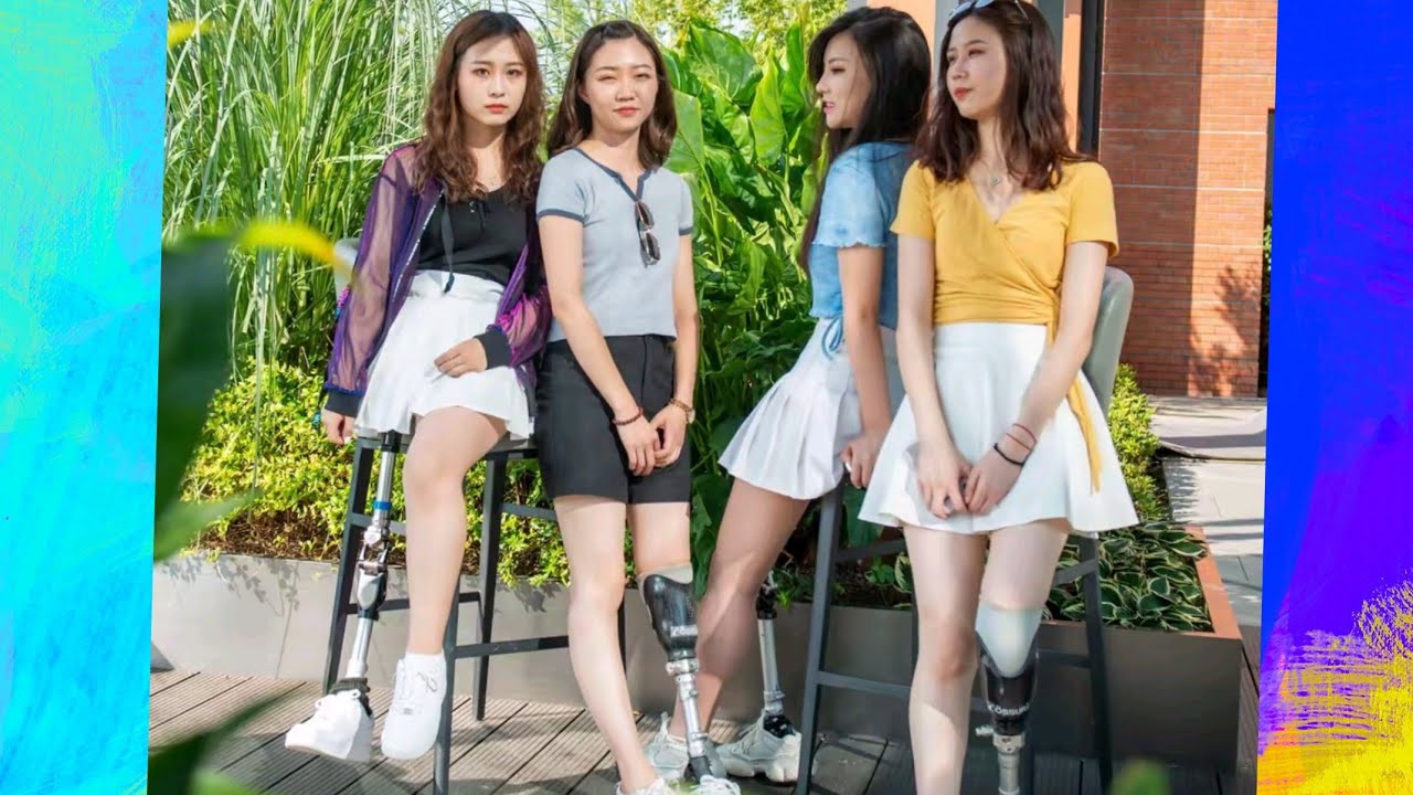 Amputees living with an artificial leg #amputee_women - YouTube