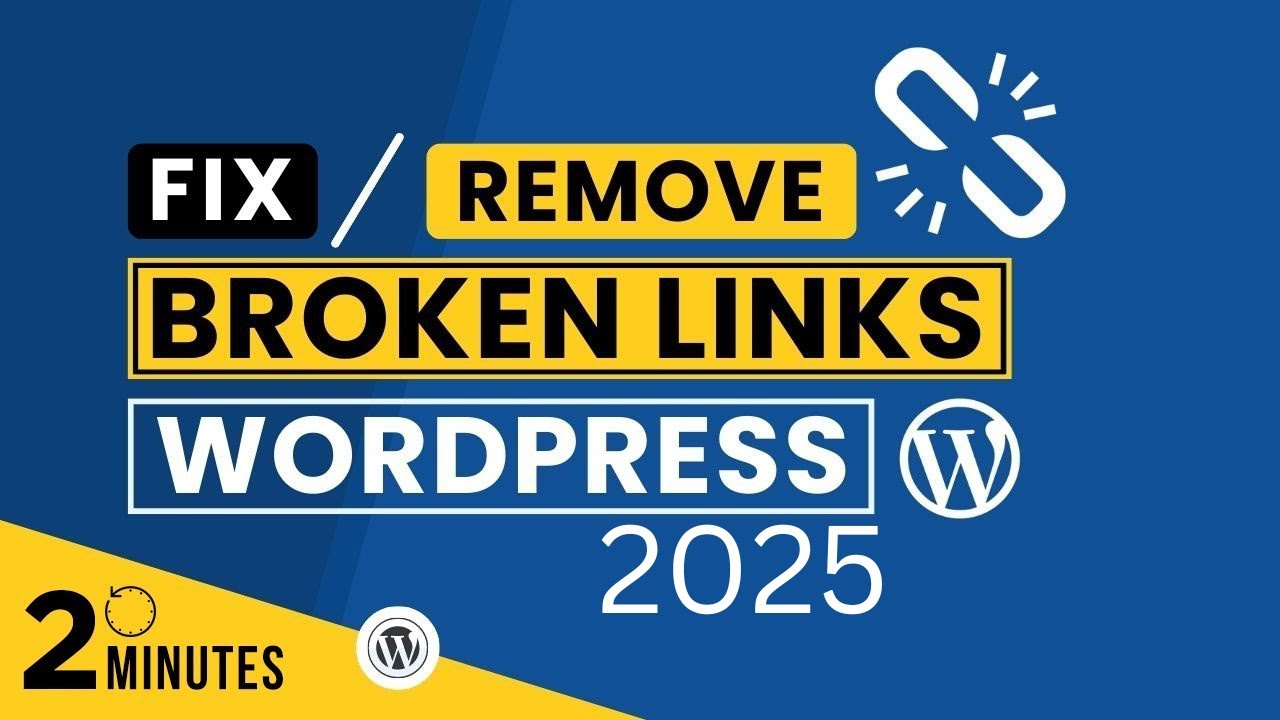 How To Remove Broken Links In WordPress Website 2024 Remove Broken How To Remove Broken Links In WordPress Website 2024 Remove Broken