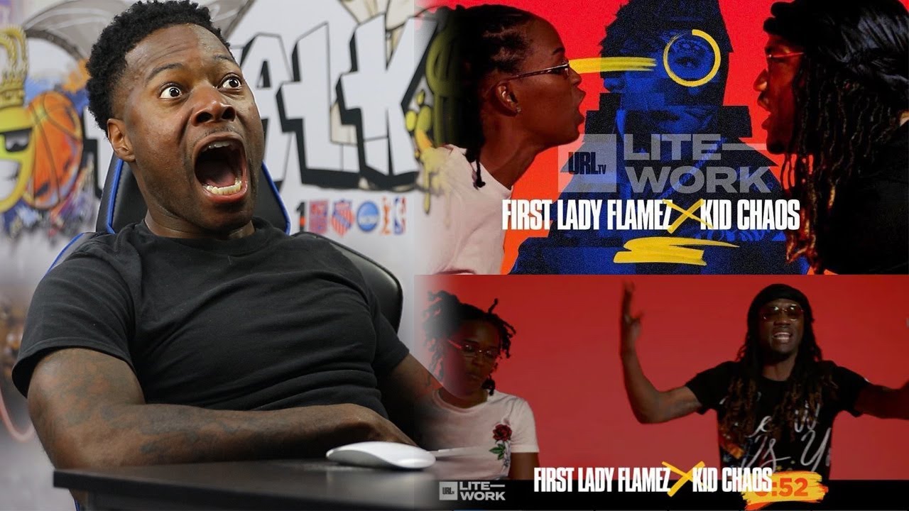 KID CHAOS VS FIRST LADY FLAMEZ Said F@$K #LiteWork & SNAPPED😳 SMACK ...