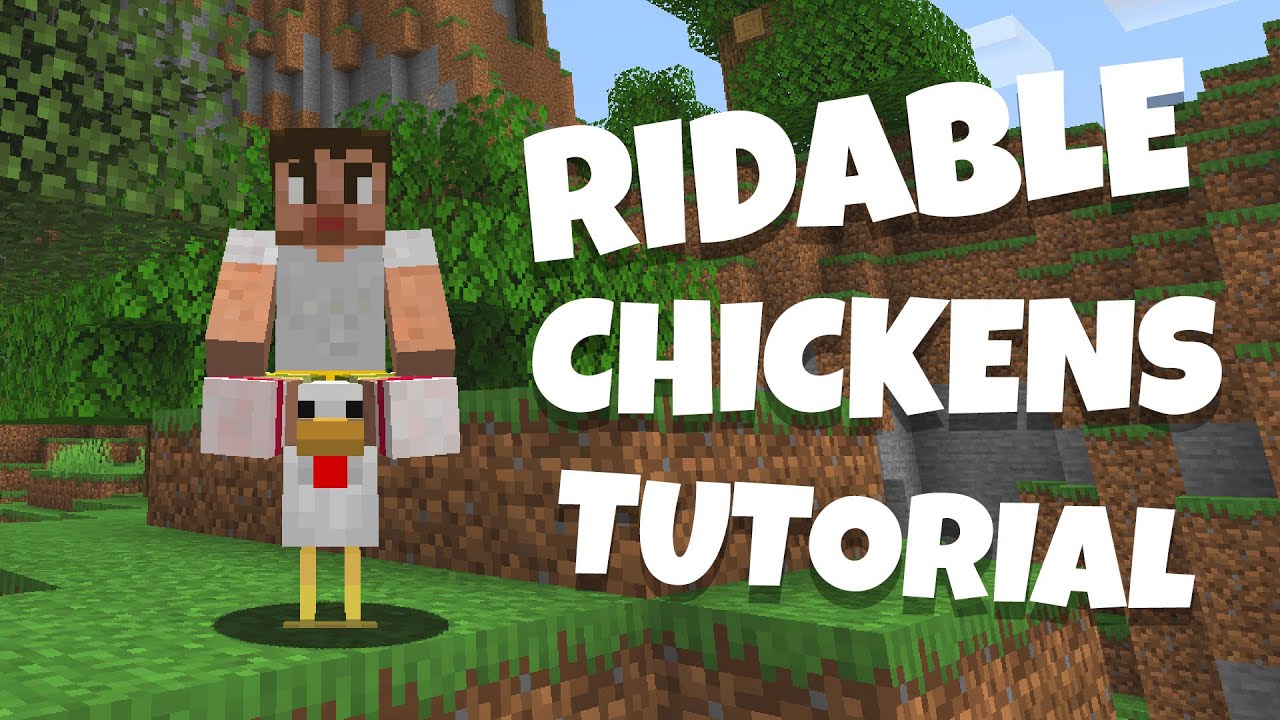 How to add Ridable Chickens to Minecraft | Easy Mcreator Curseforge ...