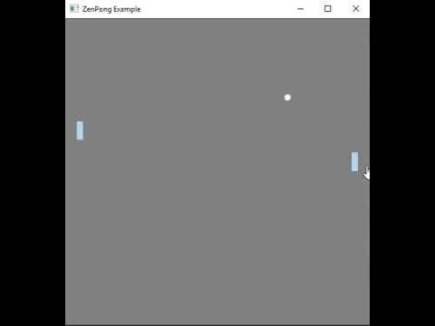 Zen Pong Game in Java Language + Code - YouTube