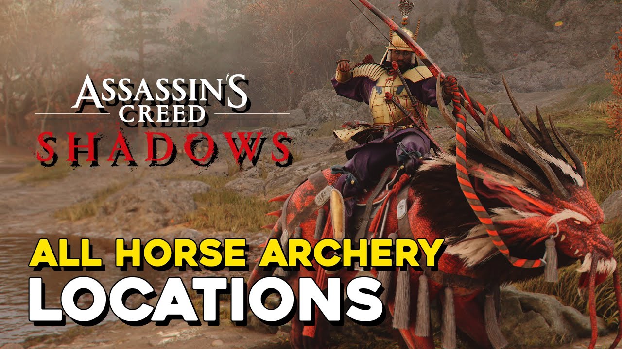 Assassin's Creed Shadows All Horse Archery Locations - YouTube