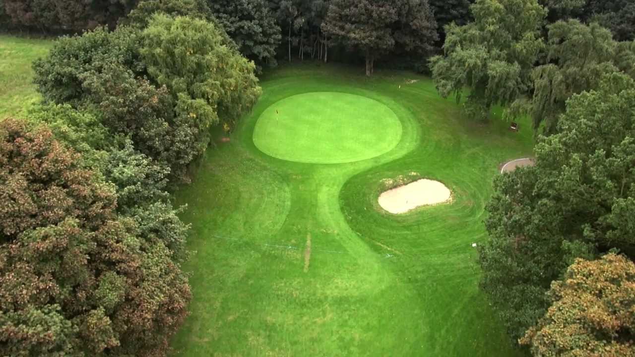 Hole 1 Swindon Golf Club Course Flyover - YouTube