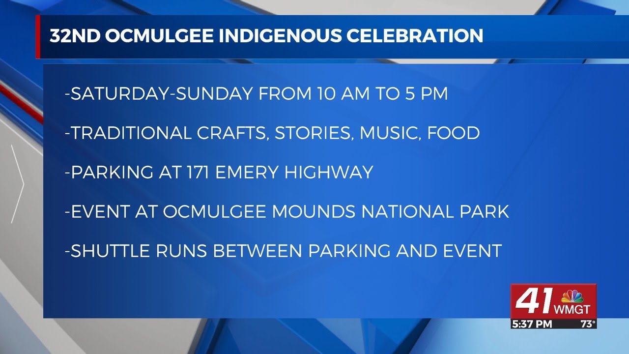 Ocmulgee Indigenous Celebration is coming back for its 32nd year - YouTube